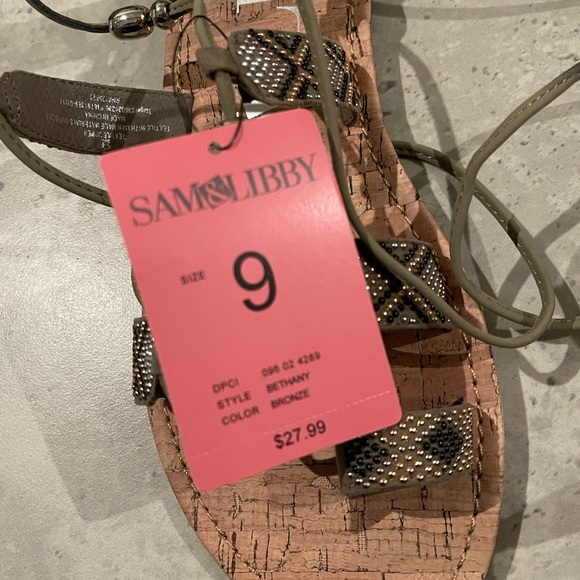 Sam & Libby | Shoes | Nwt Sam And Libby Beaded Gladiator Sandals | Poshmark